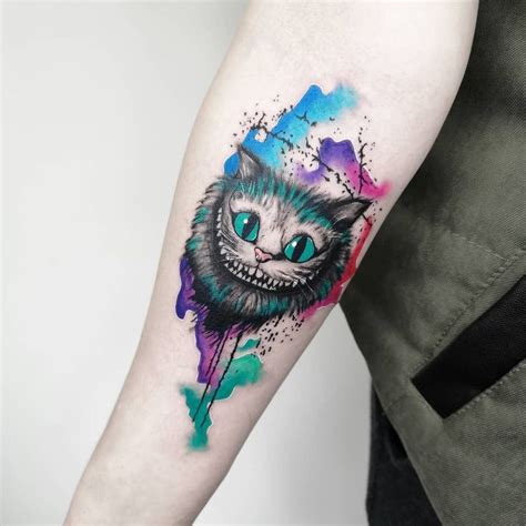 Tendance Tattoo Conceptions De Tatouage De Chat De Cheshire