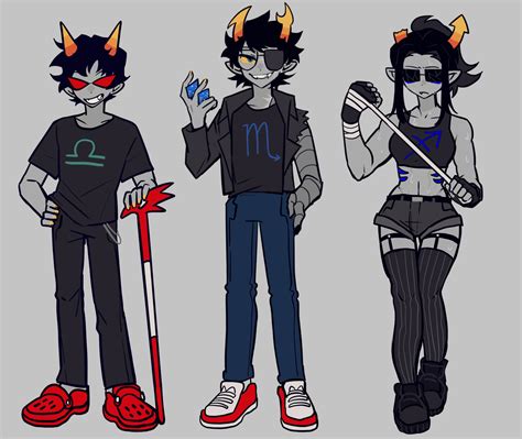 Kurloz Makara Gamzee Makara Aranea Serket Horuss Zahhak