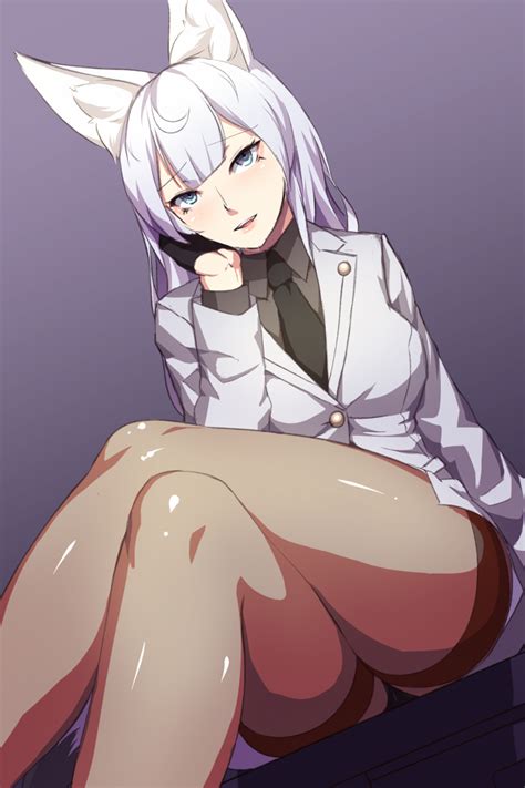 Kageshio 276006 Rinka Ruuku Sekka Kageshio Original Silver Hair 1girl D Ahoge