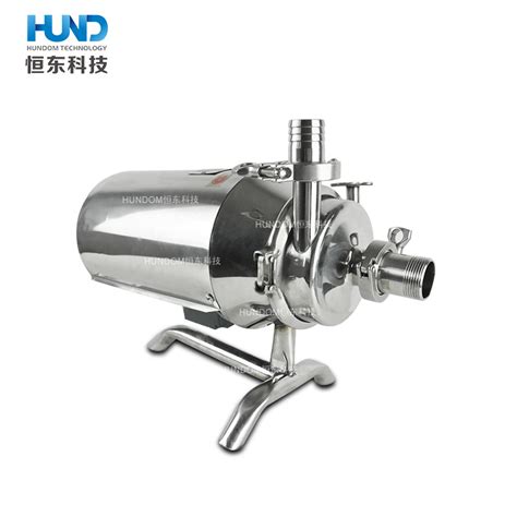 Stainless Steel Sanitary Milk Centrifugal Pump Self Priming Pump