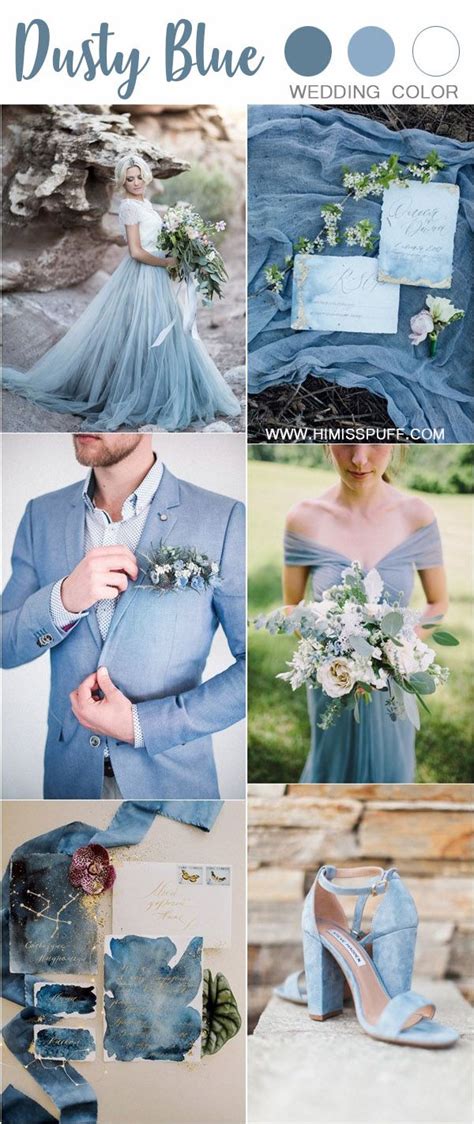 50 Dusty Blue Wedding Color Ideas For 2024 Hi Miss Puff Page 3