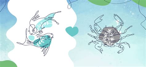 Compatibilidad entre Piscis y Cáncer Descubre la Armonía en esta