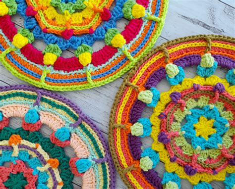 Ravelry Crochet Mandala Crochet Doily Hexie Splash Pattern By Best