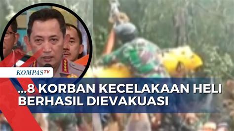 Empat Helikopter Diterjunkan Ini Detik Detik Penyelamatan Rombongan