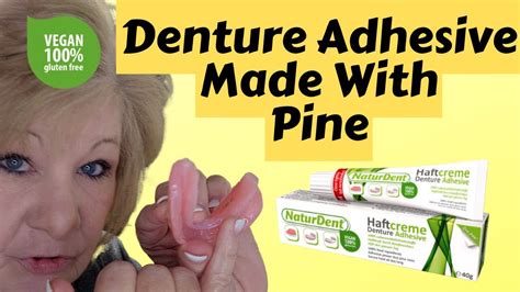 Denture Adhesive All Natural Youtube