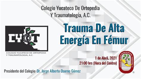 Trauma De Alta Energía En Fémur YouTube