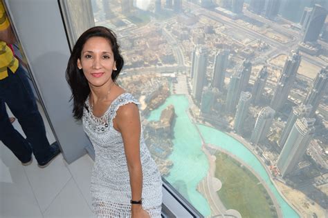 En El Burj Khalifa Considerado El Rascacielos Mas Alto Del Mundo