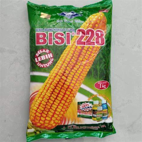 Benih Jagung Bisi 228 1kg Cap Kapal Terbang Lazada Indonesia