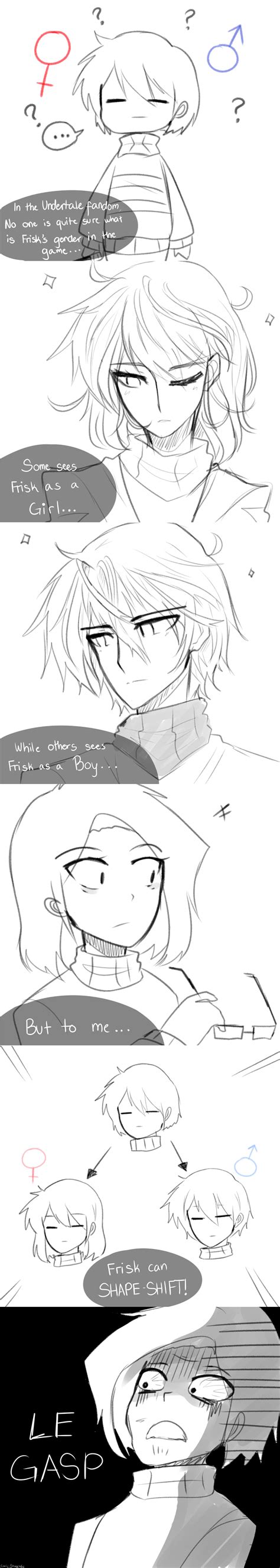 Frisk S Gender By ShweezyLiz Undertale Art Undertale Comic