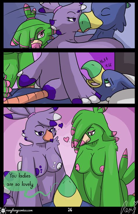 Rule 34 Anthro Avian Bed Bedroom Eyes Bird Breasts Comic English Text Female Furniture