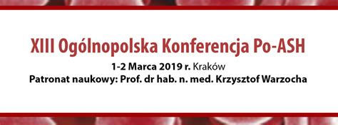 Relacje cyfrowe z XIII Ogólnopolskiej Konferencji PO ASH już dostępne