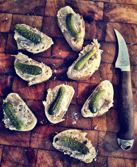 Rillettes Cornichons Food Avocado Toast Breakfast