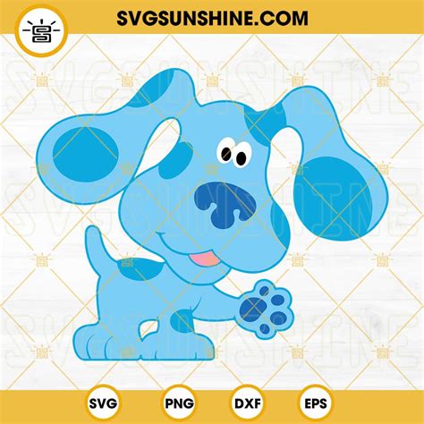 Blue S Clues Svg Dxf Eps Png Cricut Silhouette Vector Clipart