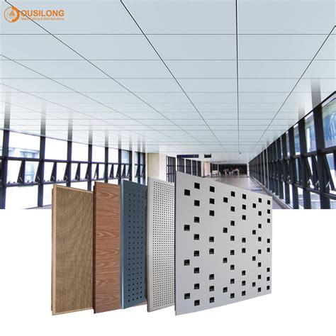 Perforated Metal Panel Ceiling System Shelly Lighting