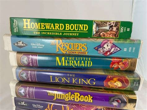 Disney Vhs Collection Halfhill Auction Group