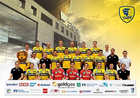 Saison 2012 2013 Rhein Neckar Löwen DAIKIN Handball Bundesliga