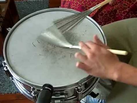 Workin Them Brushes Drum Lesson Youtube