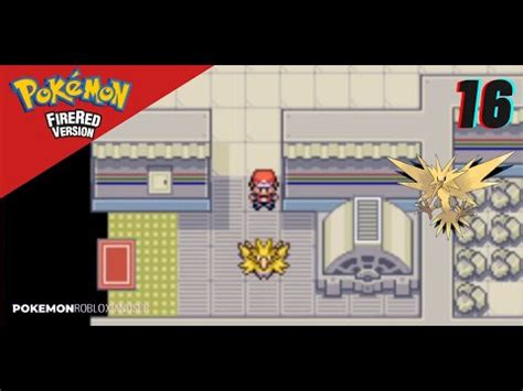 Pokemon FireRed Walkthrough 2023 Part 16 Power Plant Zapdos YouTube