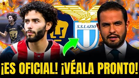 ACABA DE SUCEDER DIOS MIO NOTICIAS DE PUMAS HOY YouTube