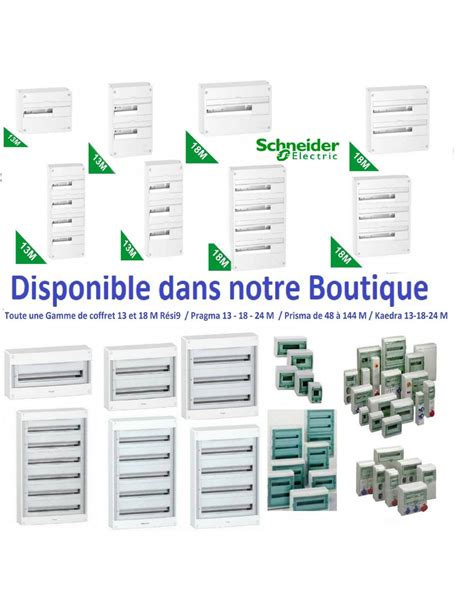 Tableau électrique saillie 12 modules 1 rangée fixation en saillie ou