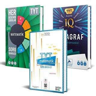 BKM Kitap TYT Matematik Paragraf Soru Bankası Üç Kitap Set Bkmkitap