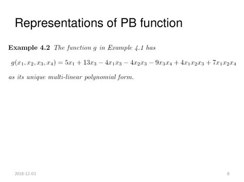 pseudo boolean optimization ppt download