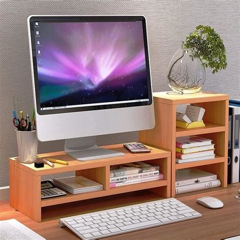 Support De Moniteur Réhausseur D Écran Support D Ordinateur Universal