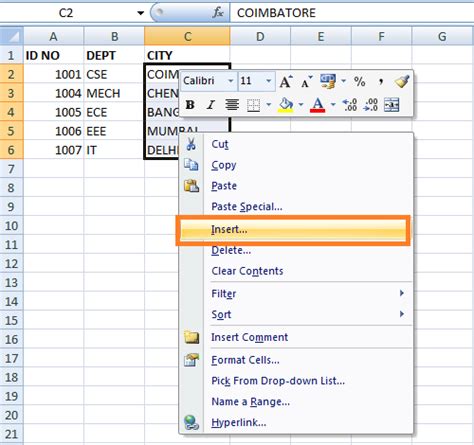 Quick Methods To Insert Multiple Rows In Excel Javatpoint
