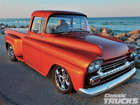1958 Chevy 3100 Apache Stepside Classic Trucks Magazine