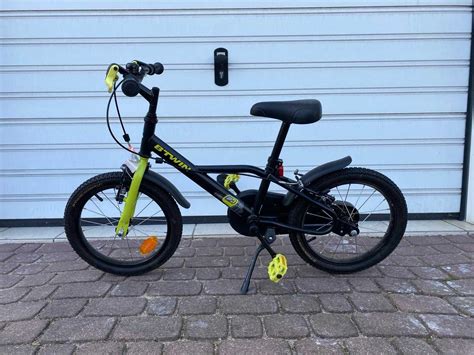 Rower dziecięcy Btwin 500 Dark Hero 16 cali decatlon Kobyłka OLX pl