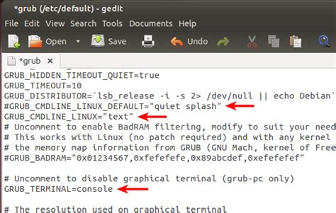 Ubuntu 14 04 13 10 Boot Into Text Mode Console Command Line