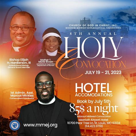 Bishop E H Hankerson On Twitter Join Missouri Midwest Ecclesiastical