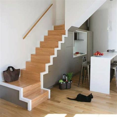 Efisiensi Ruang Ini 6 Desain Kitchen Set Minimalis Bawah Tangga Home