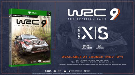 WRC 9 date et détails des versions Xbox Series X et S des modes 120