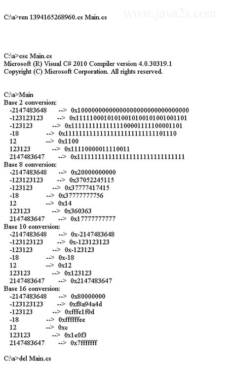 C Tutorial C Convert Tostringint32 Int32