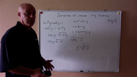 18 Proof Of Derivatives For Inverse Trig Functions YouTube