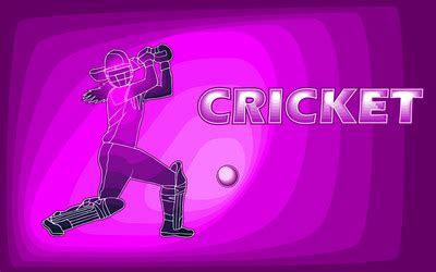 Cricket Women Royalty Free Vector Image VectorStock