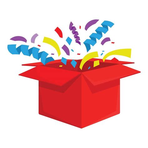 Icono De Caja Estilo De Dibujos Animados Un Icono De Caja De Embalaje