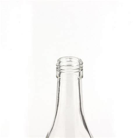 Wholesale Flint Glass Empty Clear 187ml Burgundy Bordeaux Port Wine