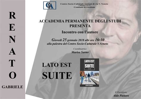16 Gennaio 2018 CENTRO SOCIO CULTURALE ANZIANI VITTORIO VENETO APS