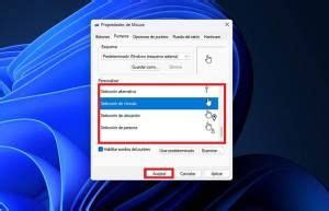 Cómo cambiar el puntero del ratón en Windows 11
