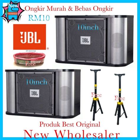 Jual Speaker Sound Karaoke JBL RM 10 Inch Original 2 Unit Room Resmi