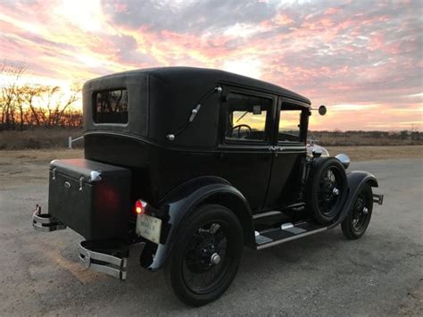 Ford Model A Fordor Deluxe Leatherback For Sale