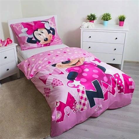 MYSZKA MINNIE MINI POŚCIEL 140x200 ŚWIECĄCA ŚWIECI Ulubiony bohater