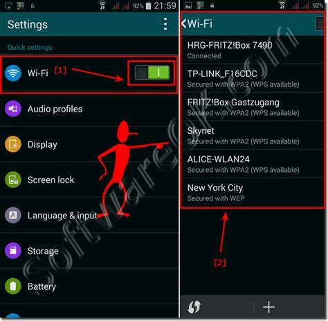 How To Open Settings Wifi On My Samsung Galaxy