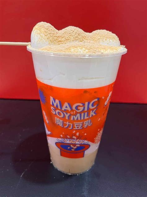 Soy Milk With Kinako And Mochi Review Mich Love Eat Di Restoran Magic