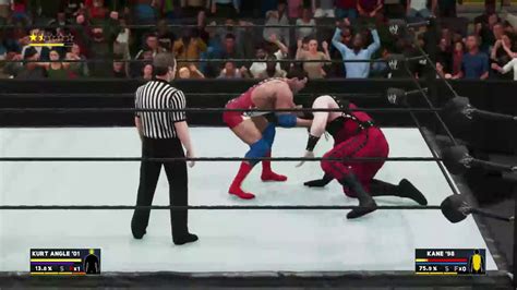 Wwe K Kurt Angle Vs Kane Youtube