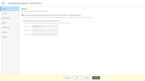 Installing Veeam Backup Replication Veeam Service Provider Console