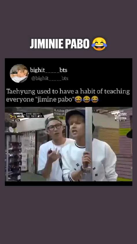 Jiminie Pabo Kpop Funny Bts Bts Bts Funny Moments