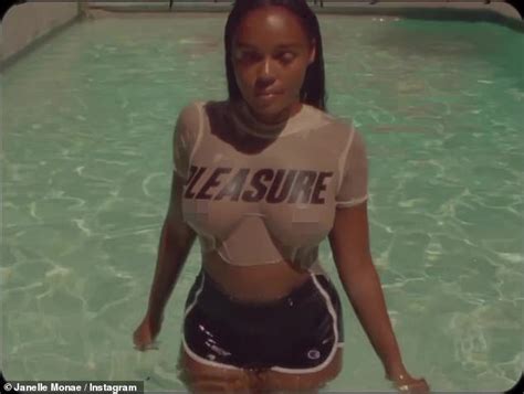 Janelle Monae Flashes Bare Breasts At Fans During Racy Performance